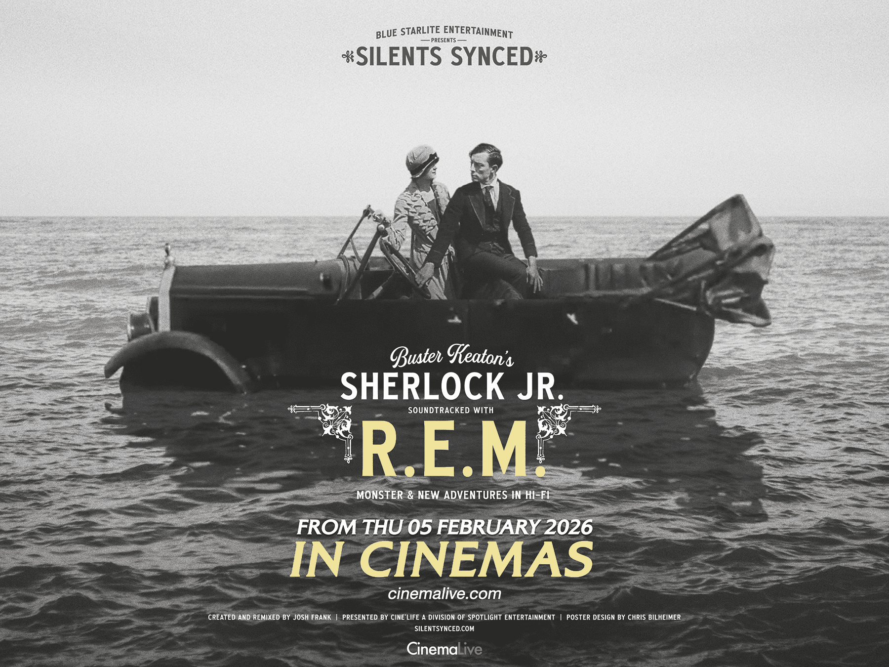 R.E.M. X Buster Keaton's Sherlock Jr. | Warwick Arts Centre